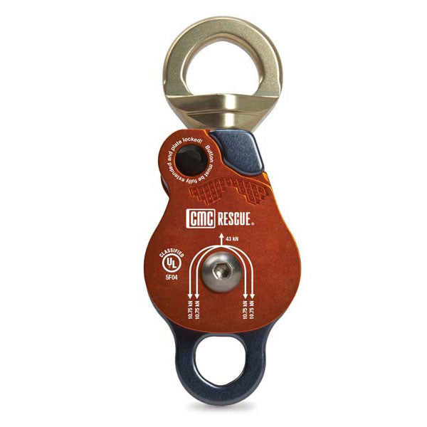 CMC Swivel Double Pulley – Rescue Gear