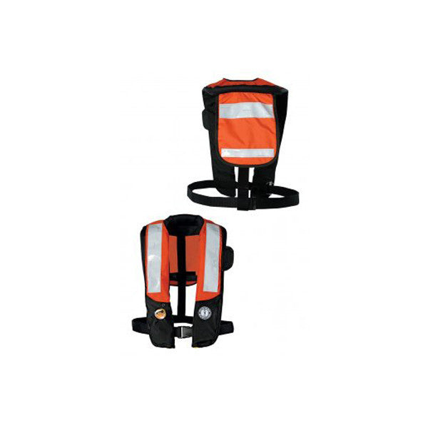 MD3183 T2 Mustang Inflatable PFD w/HIT, Back Flap & SOLAS Reflective T ...
